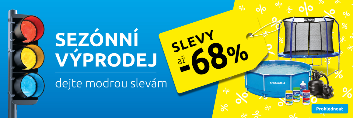 Marimex.cz - specialista na bazény, trampolíny a infrasauny