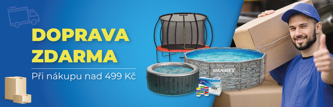 Marimex.cz - specialista na bazény, trampolíny a infrasauny | Marimex.cz