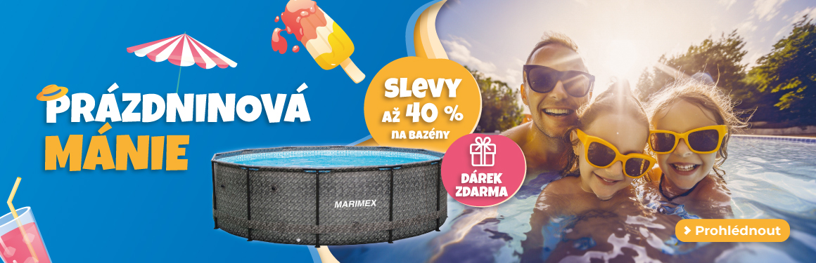 Marimex.cz - specialista na bazény, trampolíny a infrasauny | Marimex.cz