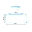 Vířivý bazén MSPA Tribeca F-TR062W | Marimex.cz
